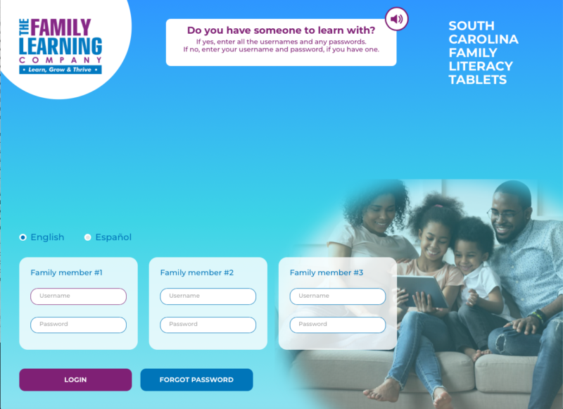 Helping Families Read and Write at The Family Learning Company